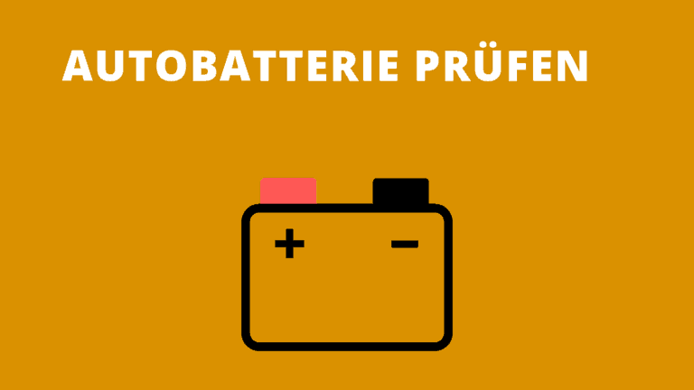 Autobatterie testen: Spannung (Volt) mit Multimeter messen